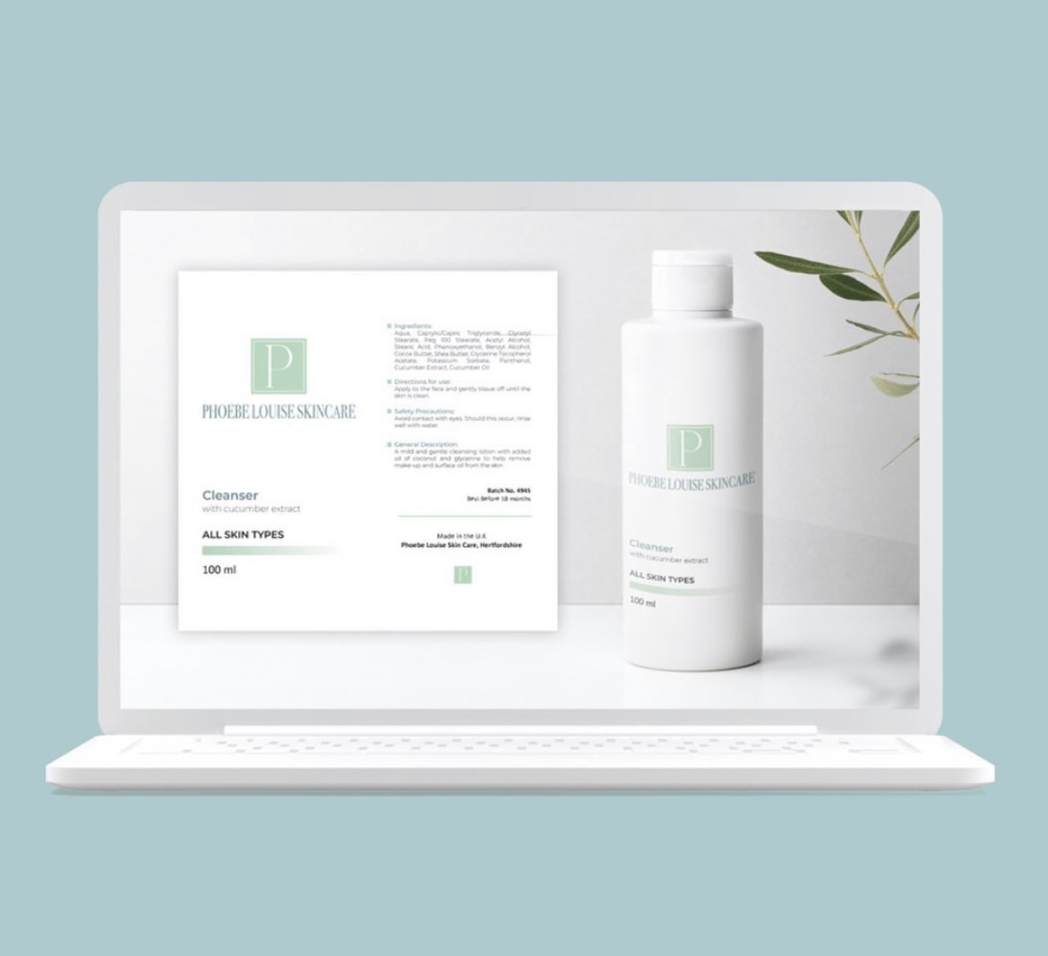 Toner with Cucumber Extract - Phoebe Louise Phoebe Louise Medical ...